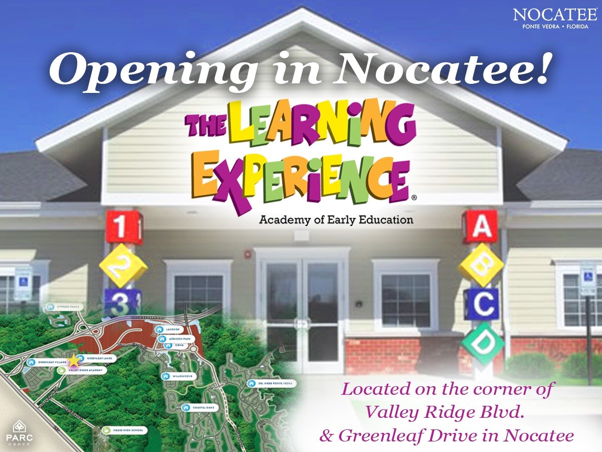 The Learning Experience Day Care is Coming to Nocatee