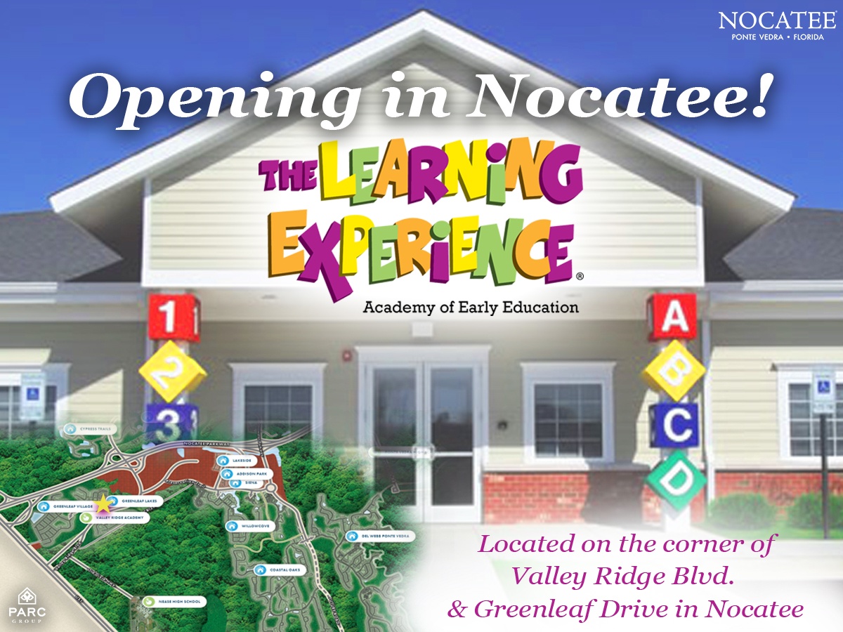 The Learning Experience Day Care is Coming to Nocatee