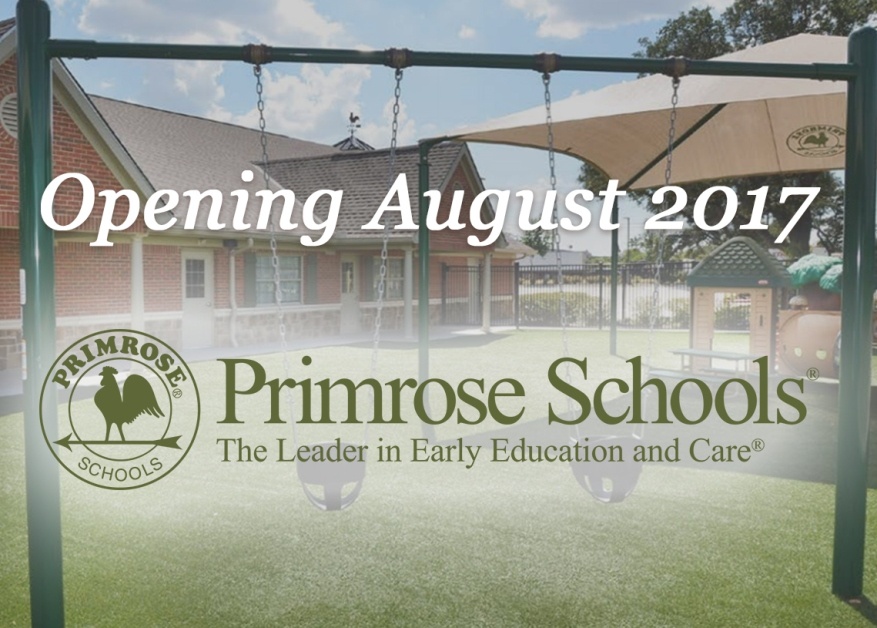 Primrose School Opening August 2017 at Nocatee